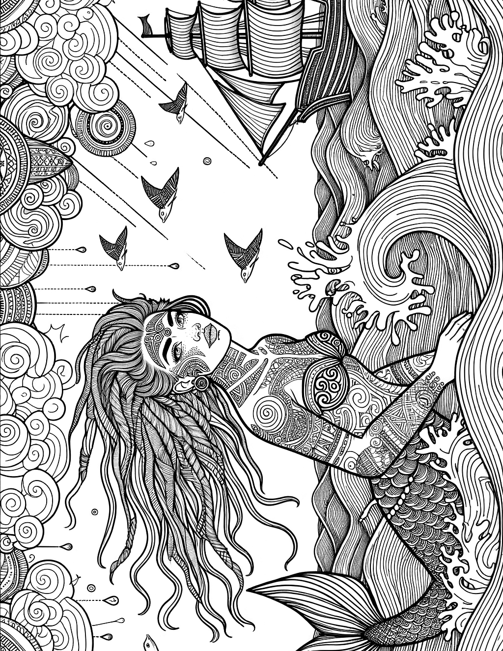 Coloring page of amazing,unique,one of a kind,award winning,one of a ...