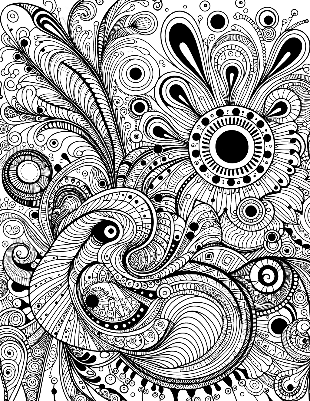 Coloring page of /imagine prompt:a mind blowing masterpiece adult ...